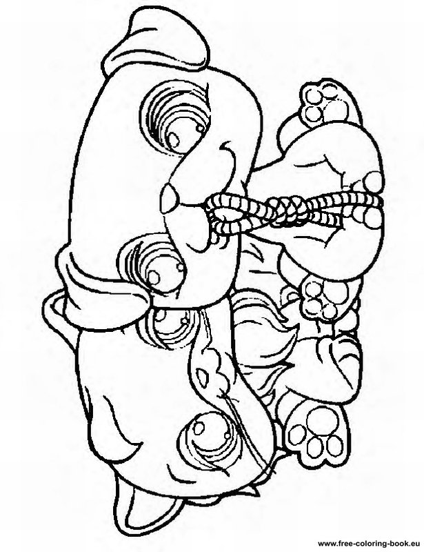 littlest pet shop coloring pages dog