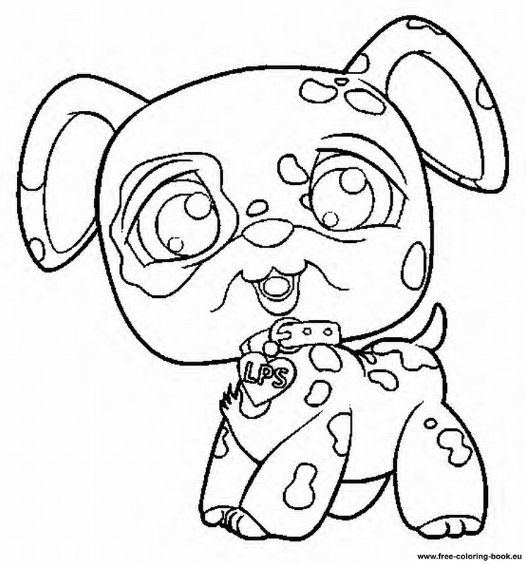 littlest pet shop fox coloring pages
