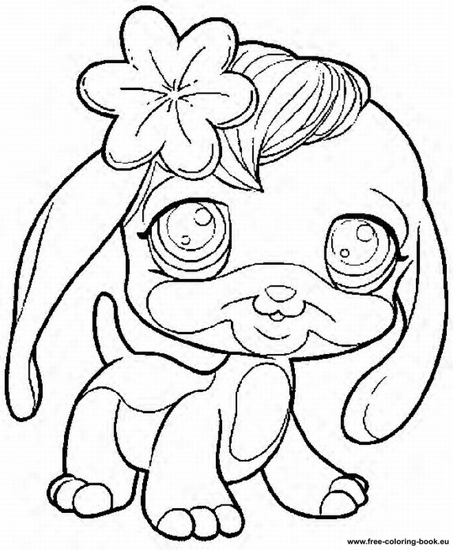 Coloring pages Littlest Pet Shop - Page 1 - Printable Coloring Pages Online